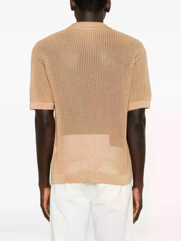 Tagliatore Collared Knitted T-shirt