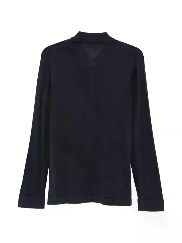 LARDINI Knitted Shirt - Blue