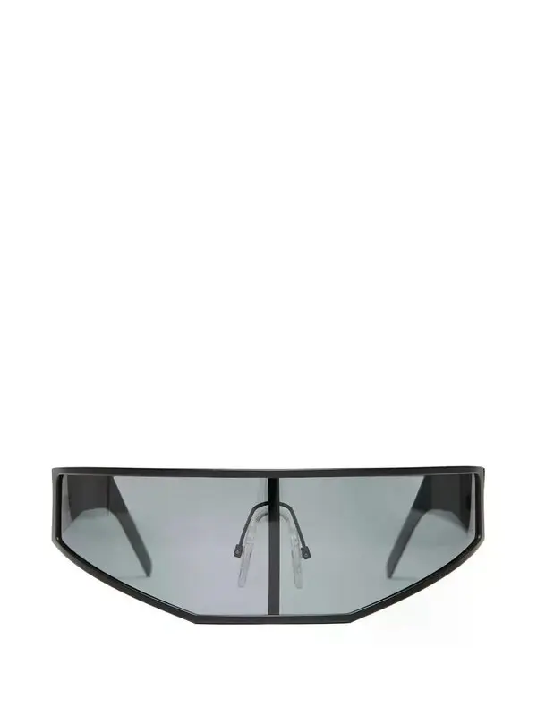 Rick Owens Temple Sunglasses - Black