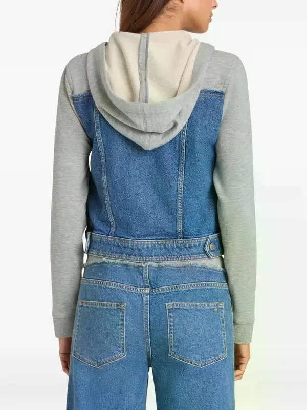 Cinq À Sept Sutton Hooded Denim Jacket