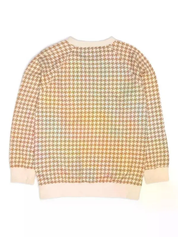 TS(S) Houndstooth Raglan Sleeve Sweatshirt