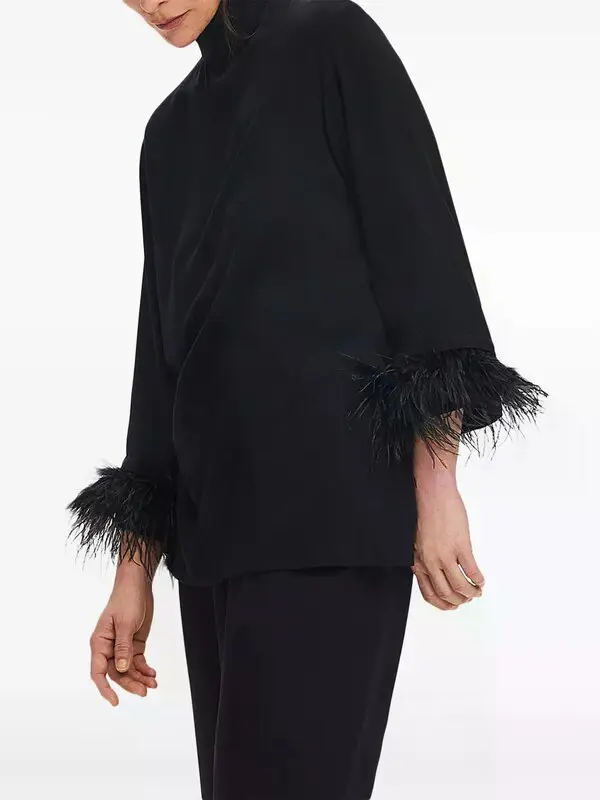 Sleeper Feather-trim Pyjama Set