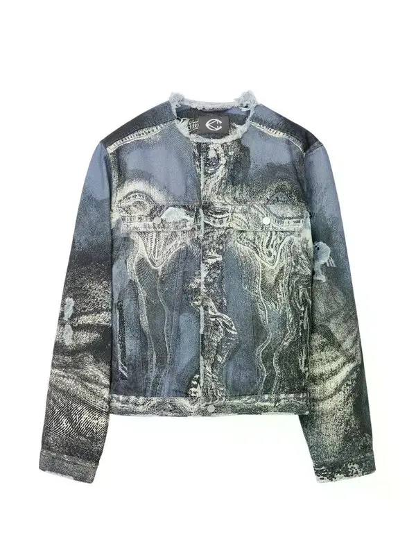 Camper Button-fastening Denim Jacket - Blue