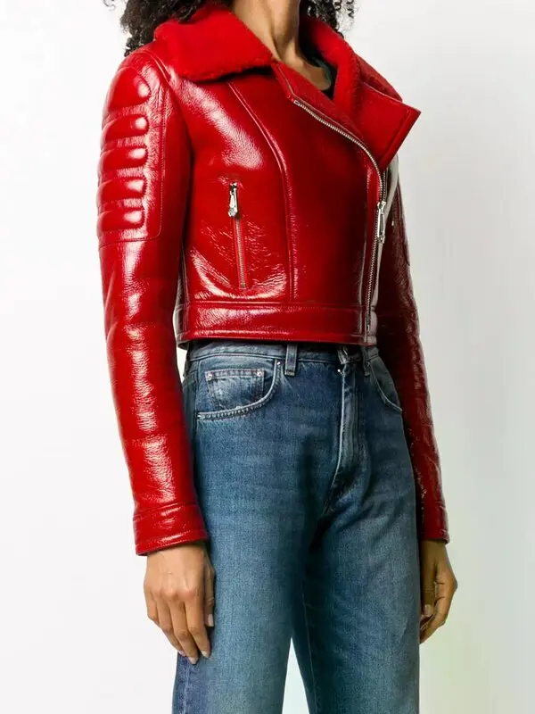 Philipp Plein Lined Biker Jacket