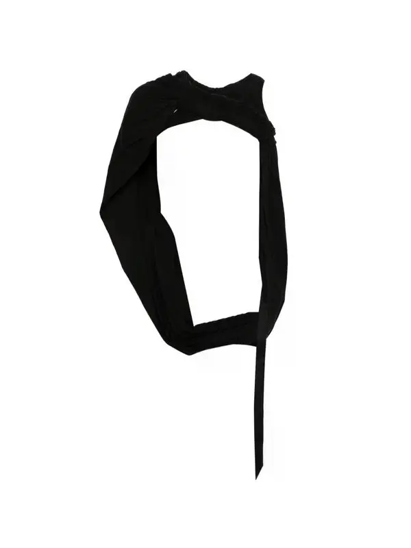 Rick Owens Gathered Top - Black