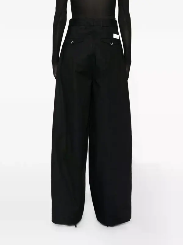 NINE:INTHE:MORNING Pleated Palazzo Pants