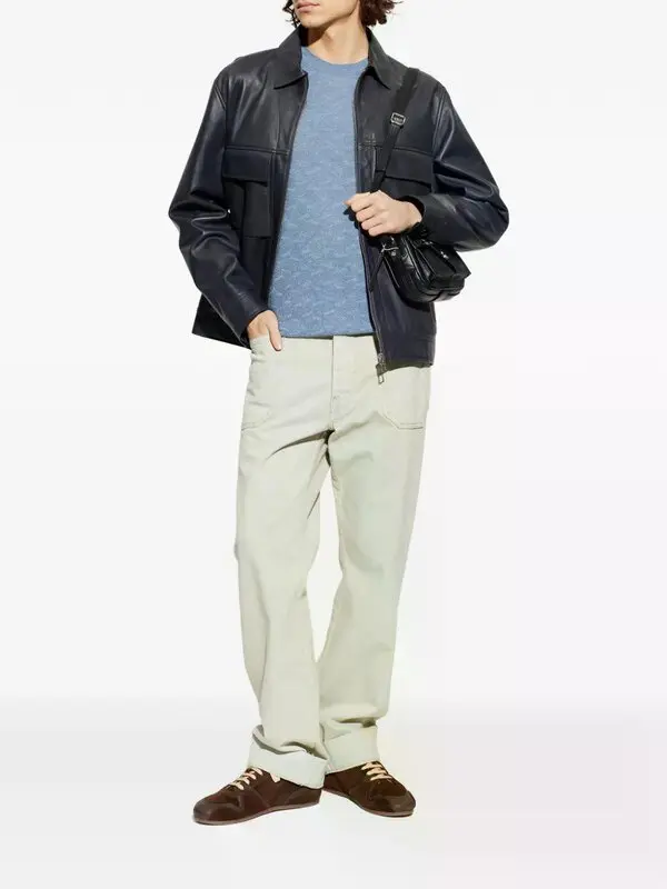 Giorgio Armani Textured Knit T-shirt
