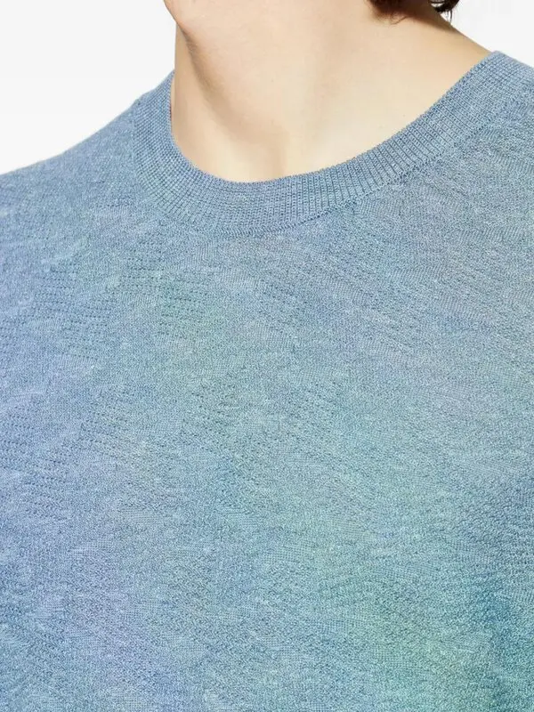 Giorgio Armani Textured Knit T-shirt