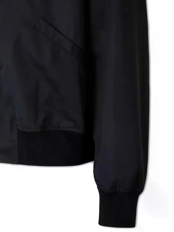 JIL SANDER Embroidery Button Bomber Jacket