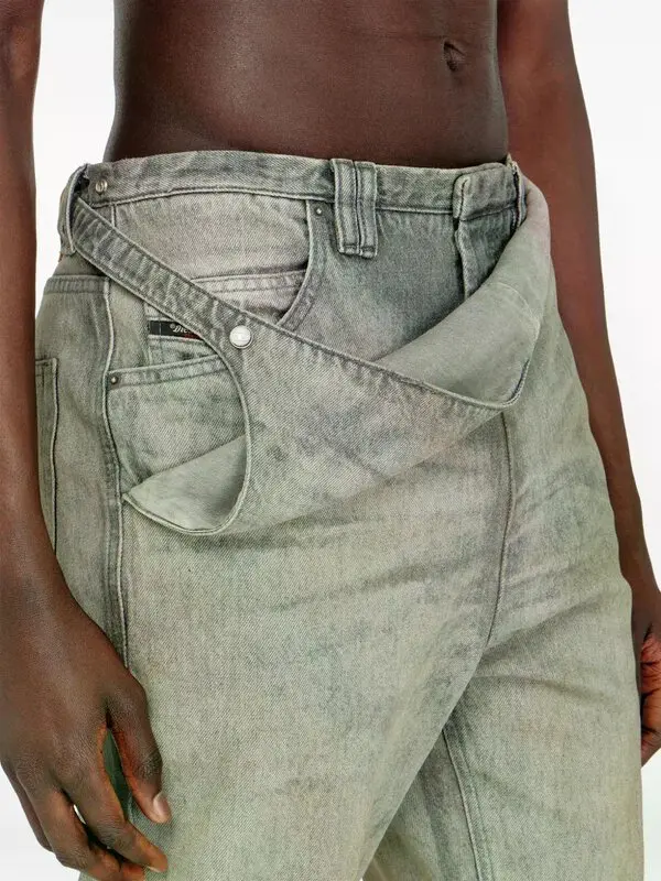 DIESEL® D-thanor Layered Effect Jeans