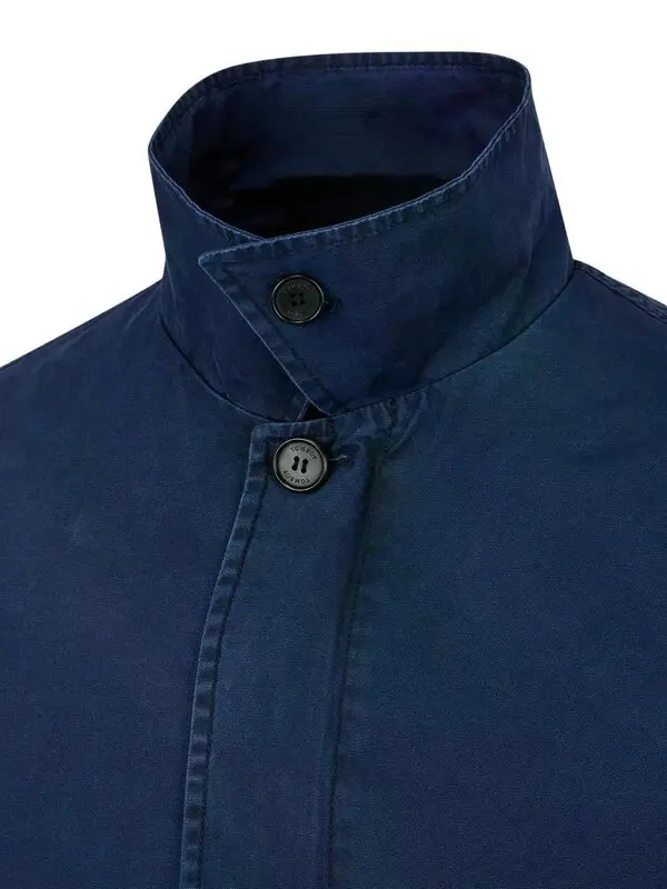 STUDIO TOMBOY Washed-effect Button-up Jacket
