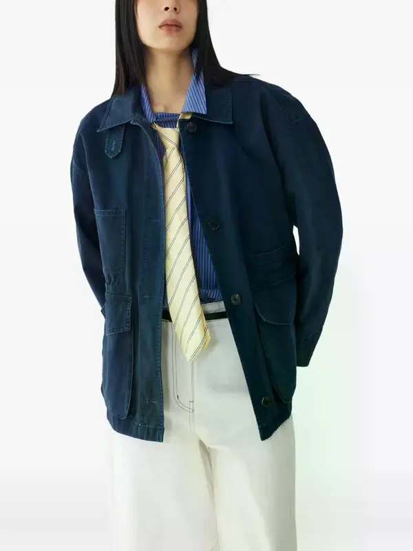 STUDIO TOMBOY Buttoned Denim Jacket