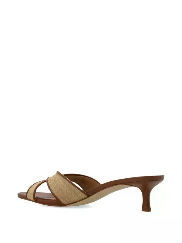 Michael Kors Cassidy Criss-cross Strap Sandals - Neutrals