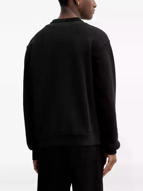 Kenzo Crew Neck Logo Sweatshirt - Black