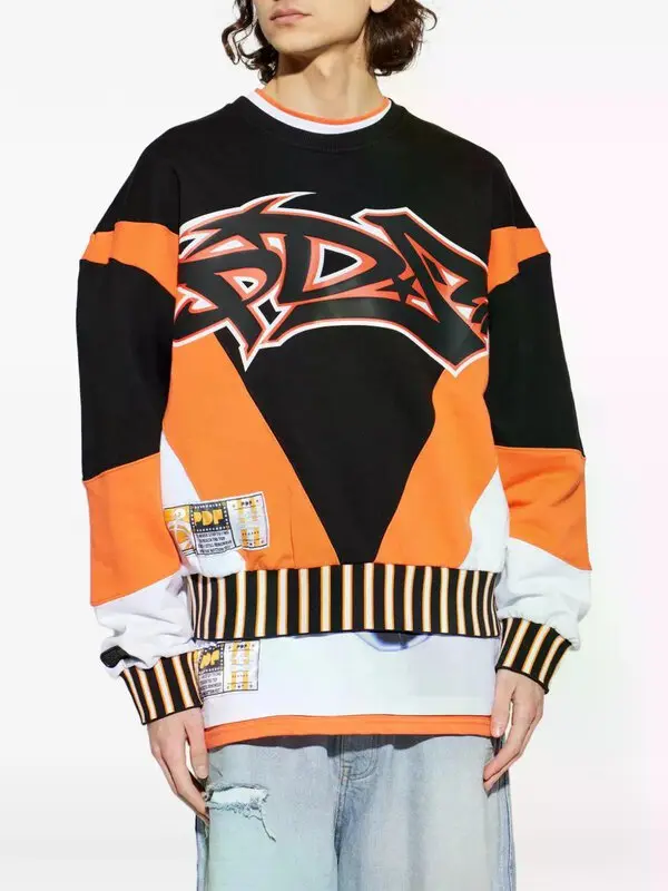 PDF Graphic-print Sweatshirt - Black