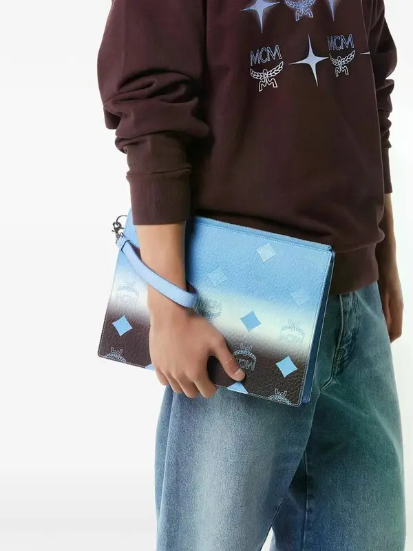 Mcm Wristlet Pouch