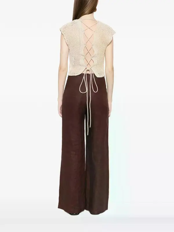 Alpha Studio Open-back Top