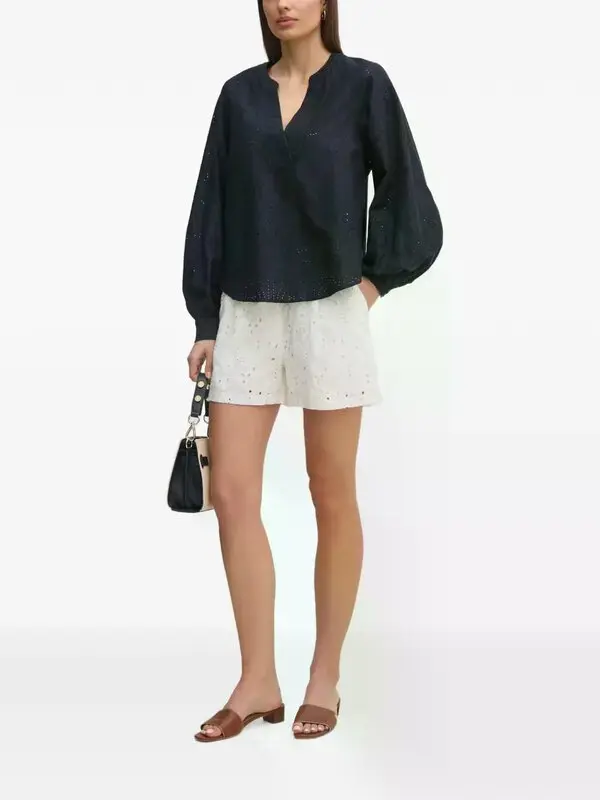 MOS MOSH Balloon-sleeve Blouse