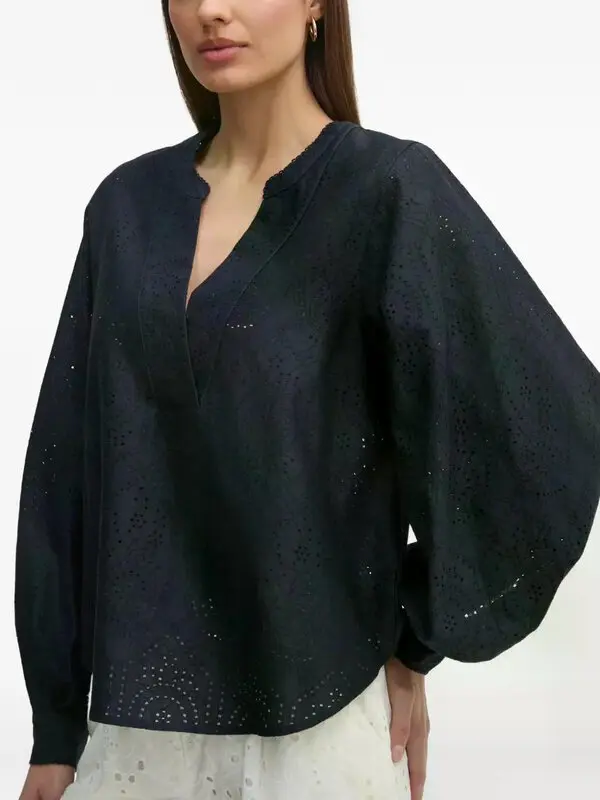 MOS MOSH Balloon-sleeve Blouse
