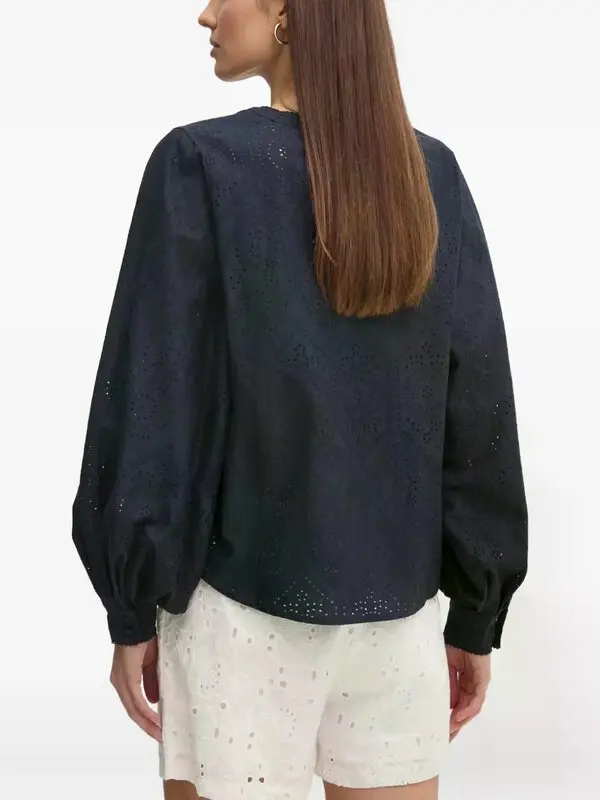 MOS MOSH Balloon-sleeve Blouse