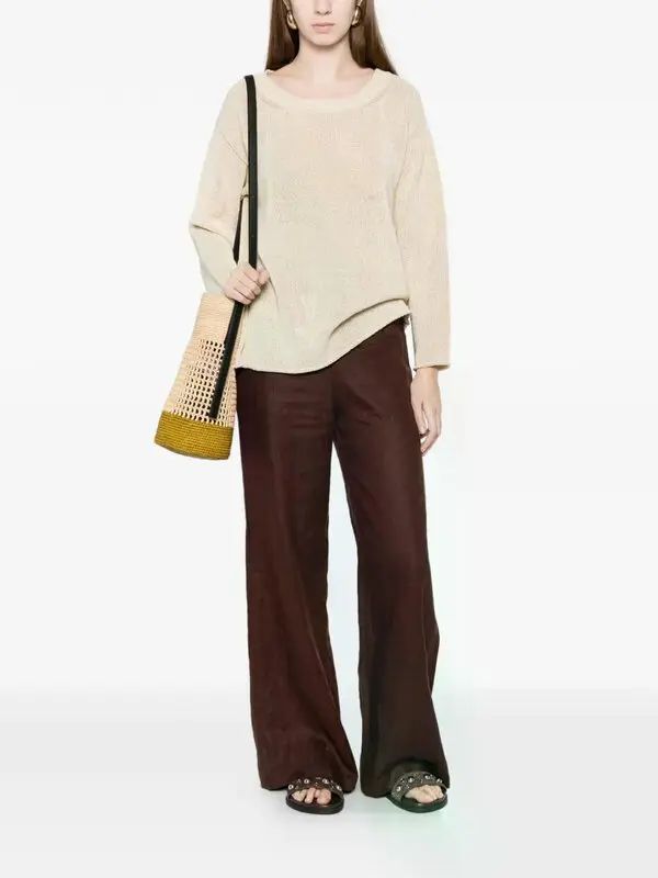 Alpha Studio Round-neck Sweater