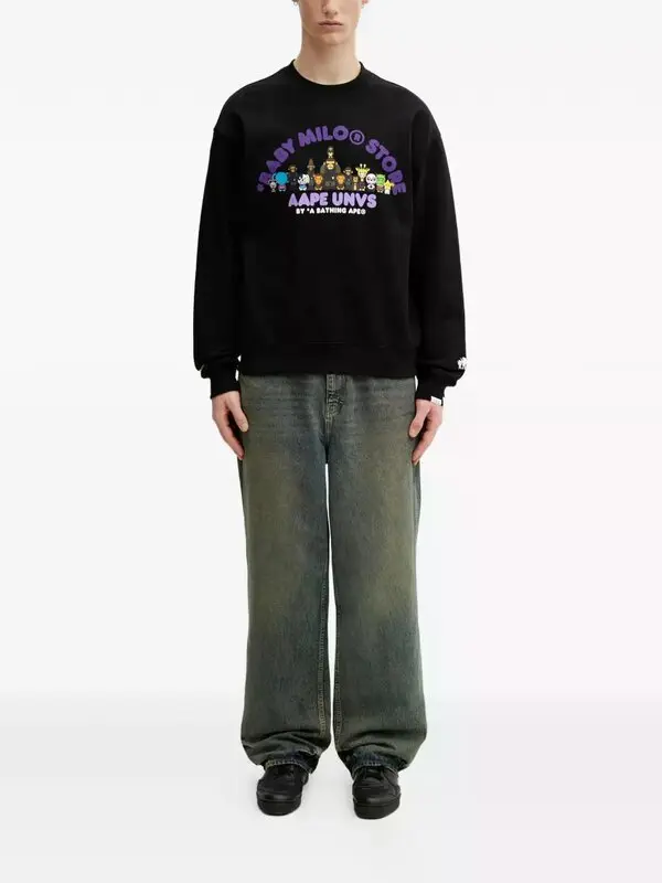 AAPE BY *A BATHING APE X Baby Milo Store Aapeunvs Sweatshirt