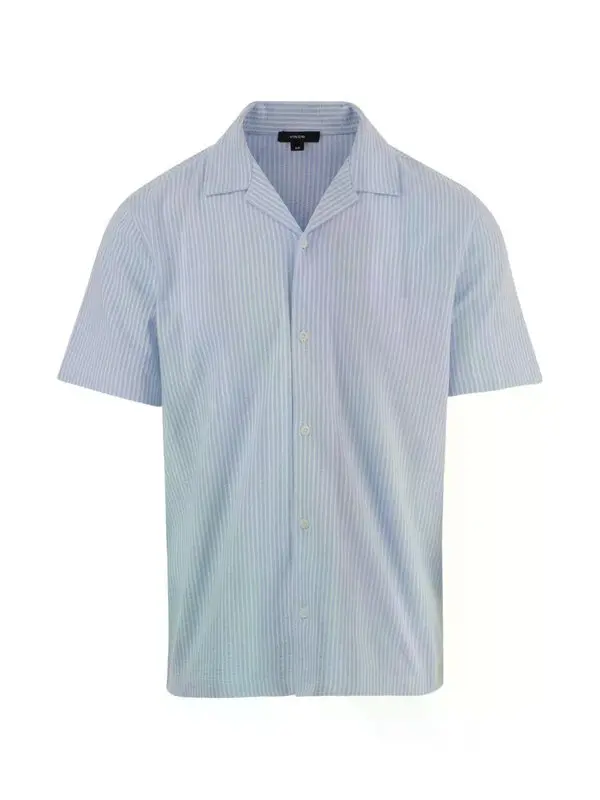 Vince Striped Short-sleeve Shirt