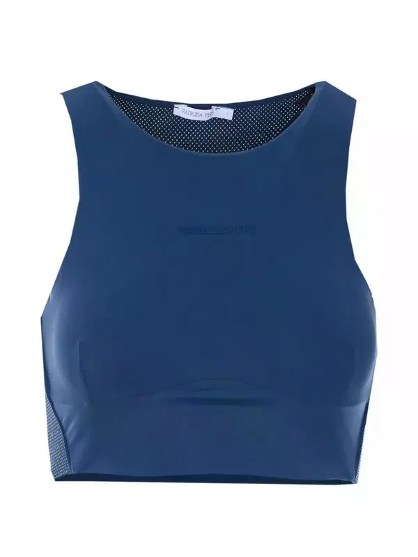 Patrizia Pepe Cropped Sleeveless Top