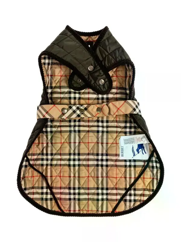 Burberry Quilted Pet Coat