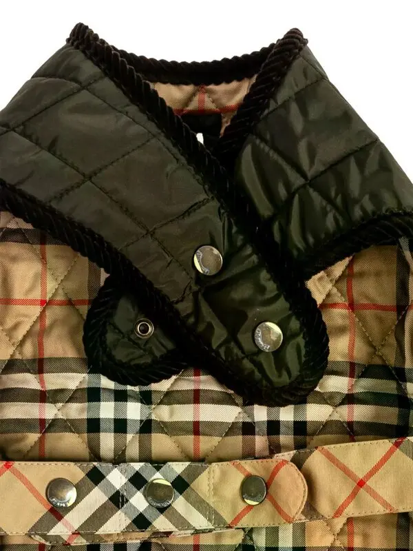 Burberry Quilted Pet Coat