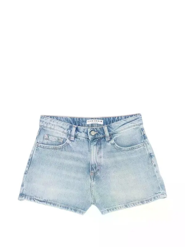 ICON DENIM LOS ANGELES Five-pocket Denim Shorts