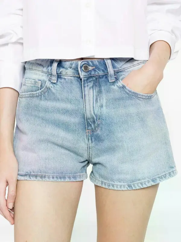 ICON DENIM LOS ANGELES Five-pocket Denim Shorts
