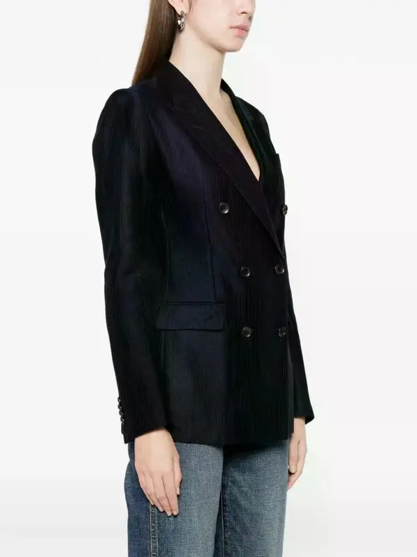 Tagliatore Double-breasted Blazer With Front Pockets
