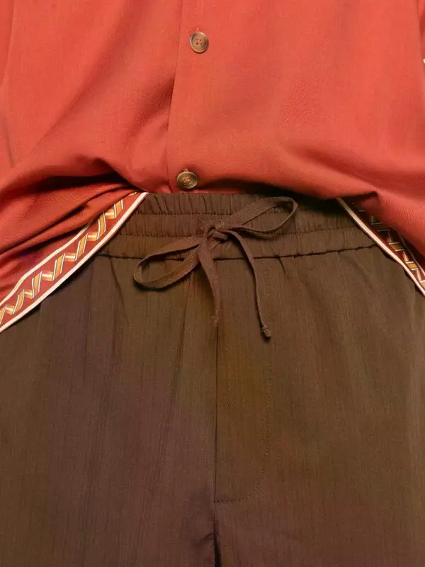 Drole De Monsieur Jour Echelle Drawstring Shorts