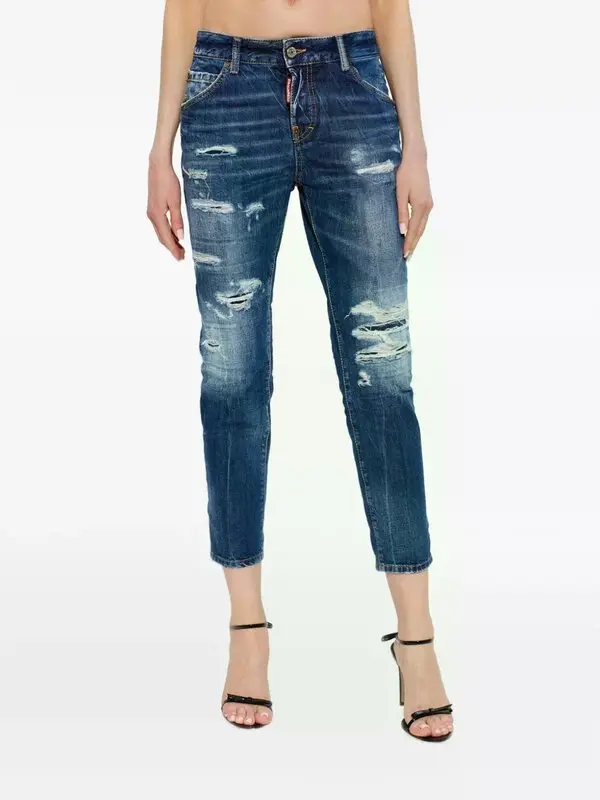 Dsquared2 Teddy Ripped Jeans
