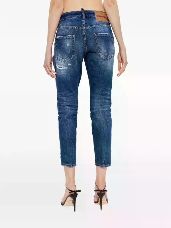 Dsquared2 Teddy Ripped Jeans