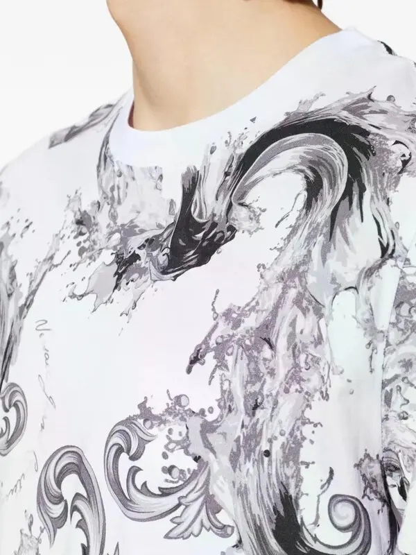 Versace Barocco Print T-shirt