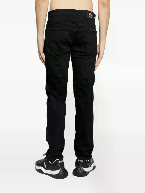 Versace Logo Patch Jeans
