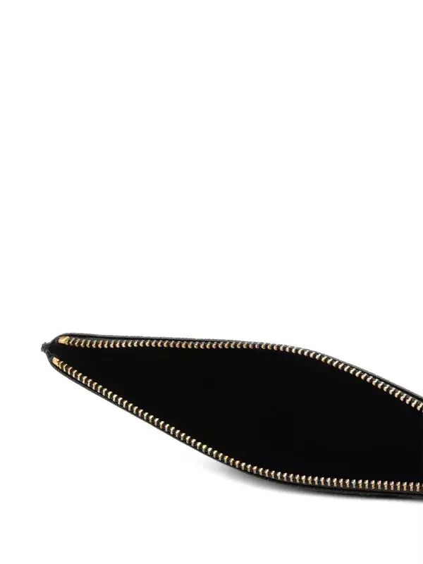 Comme Des Garçons Textured Zip Clutch - Grey