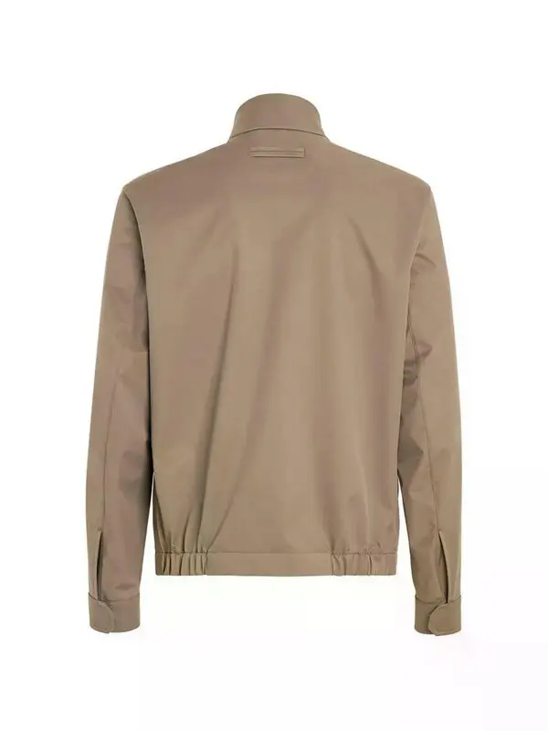 Zegna Zip-fastening Jacket - Brown