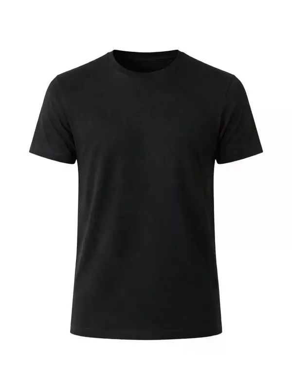 PATRICK ASSARAF Round-neck T-shirt - Black