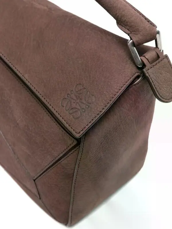 Loewe Puzzle Large Tote Bag - Brown
