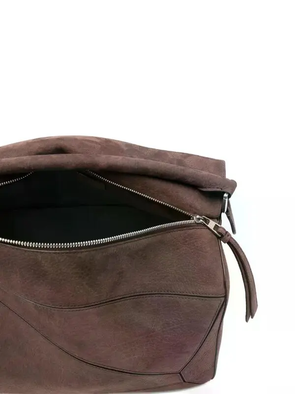 Loewe Puzzle Large Tote Bag - Brown