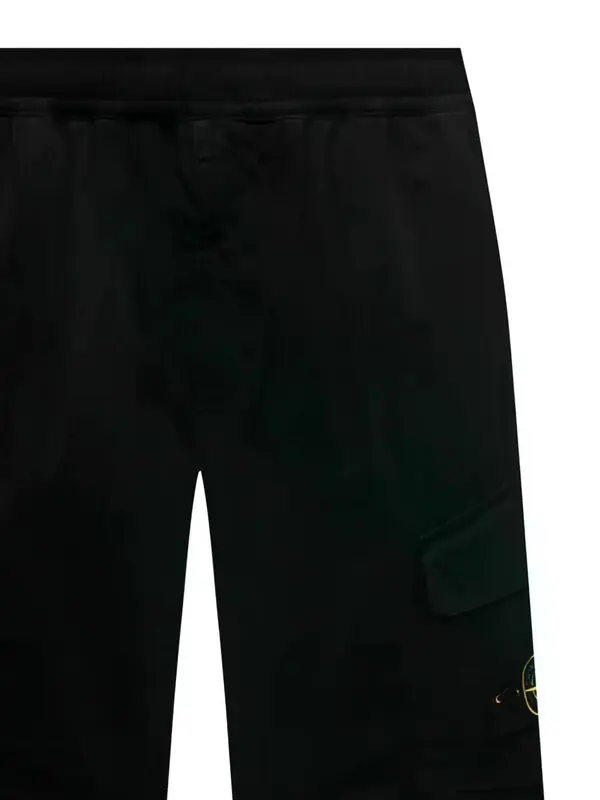 Stone Island Logo-patch Cargo Shorts