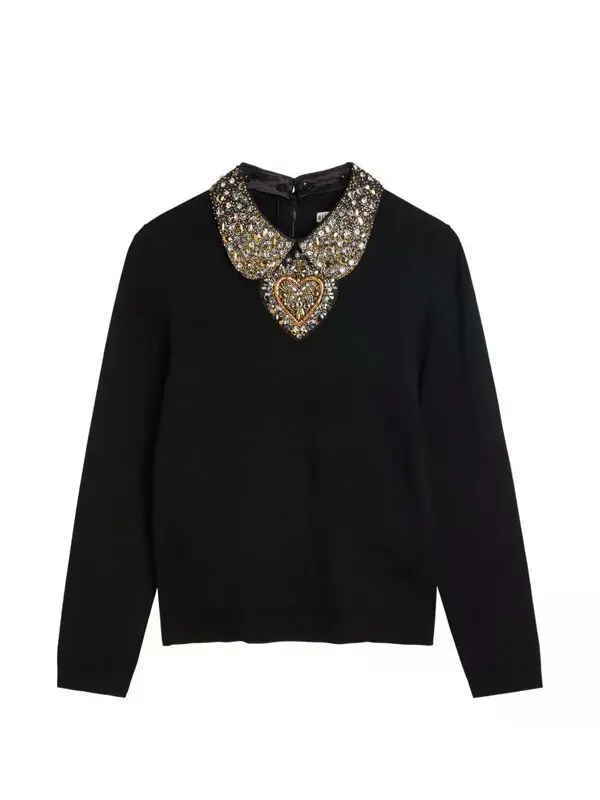 Alice + Olivia Porla Embellished Sweater