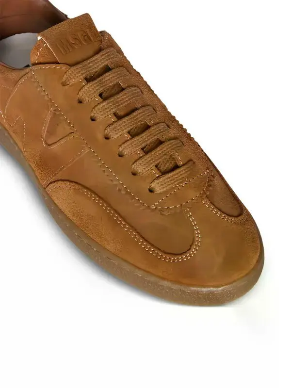 MSGM Suede Low-top Sneakers - Brown