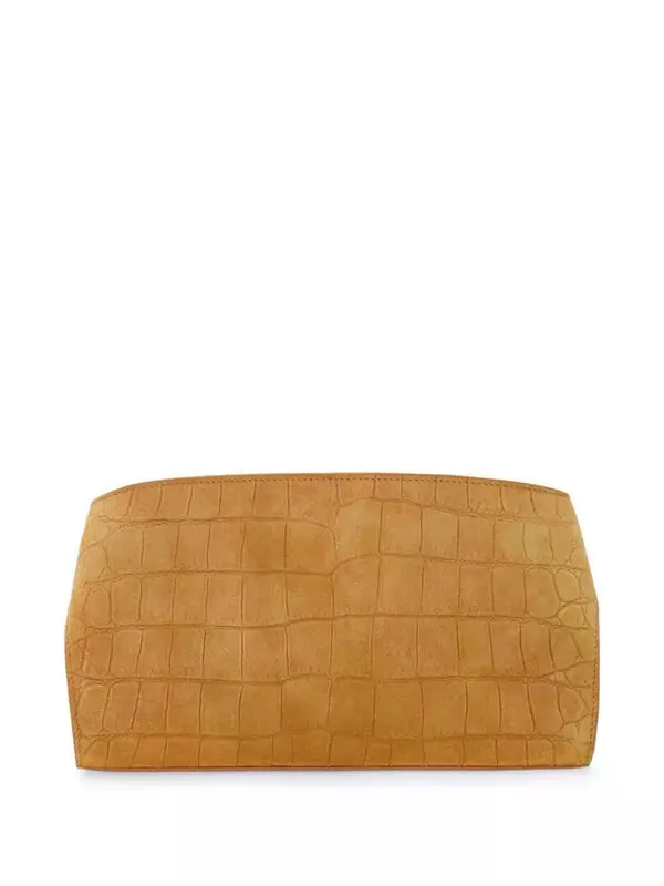 FERRAGAMO Hug Mini Croc-effect Tote Bag