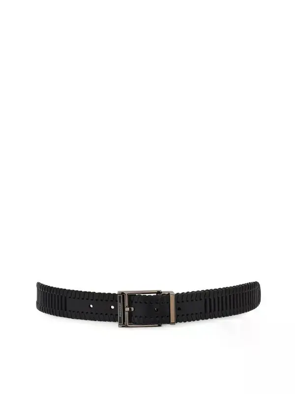 FERRAGAMO Adjustable Belt - Black