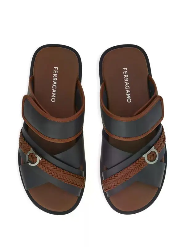 FERRAGAMO Gancini Ornament Sandal