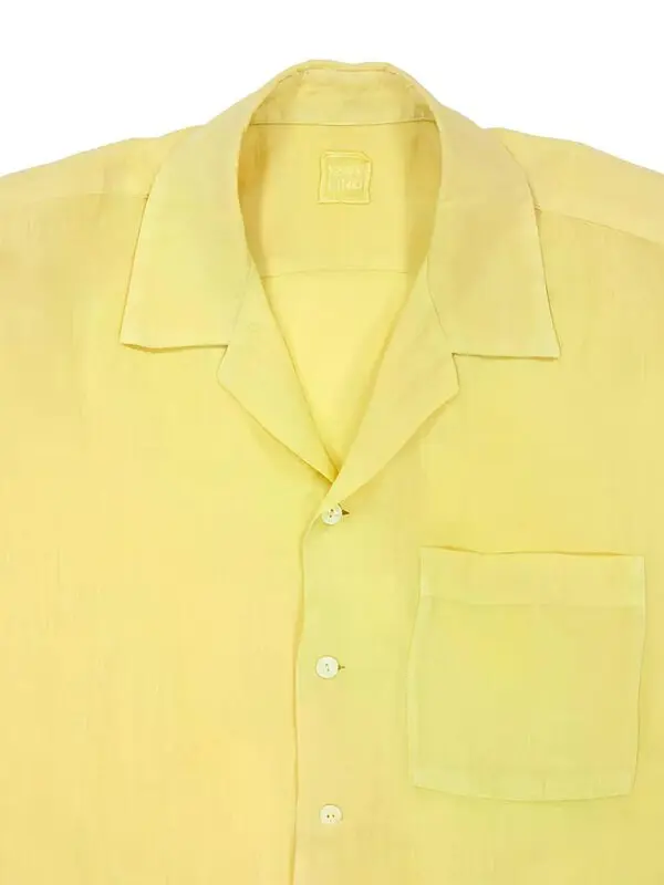 120% Lino Pocket Short-sleeve Shirt